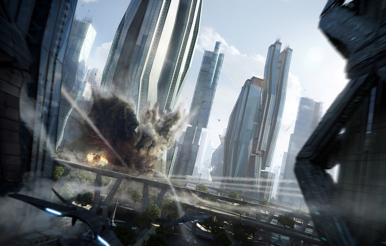 Exploding Building Wallpapers - Wallpaper Cave