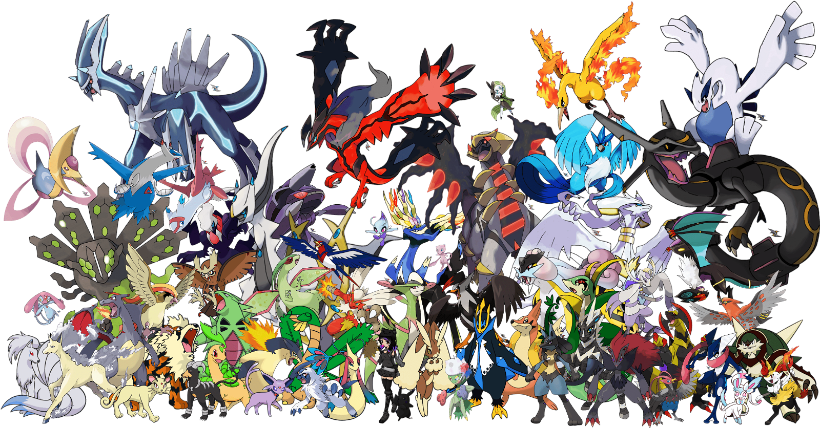 Legendary And Mythical Pokémon Wallpapers - Wallpaper Cave