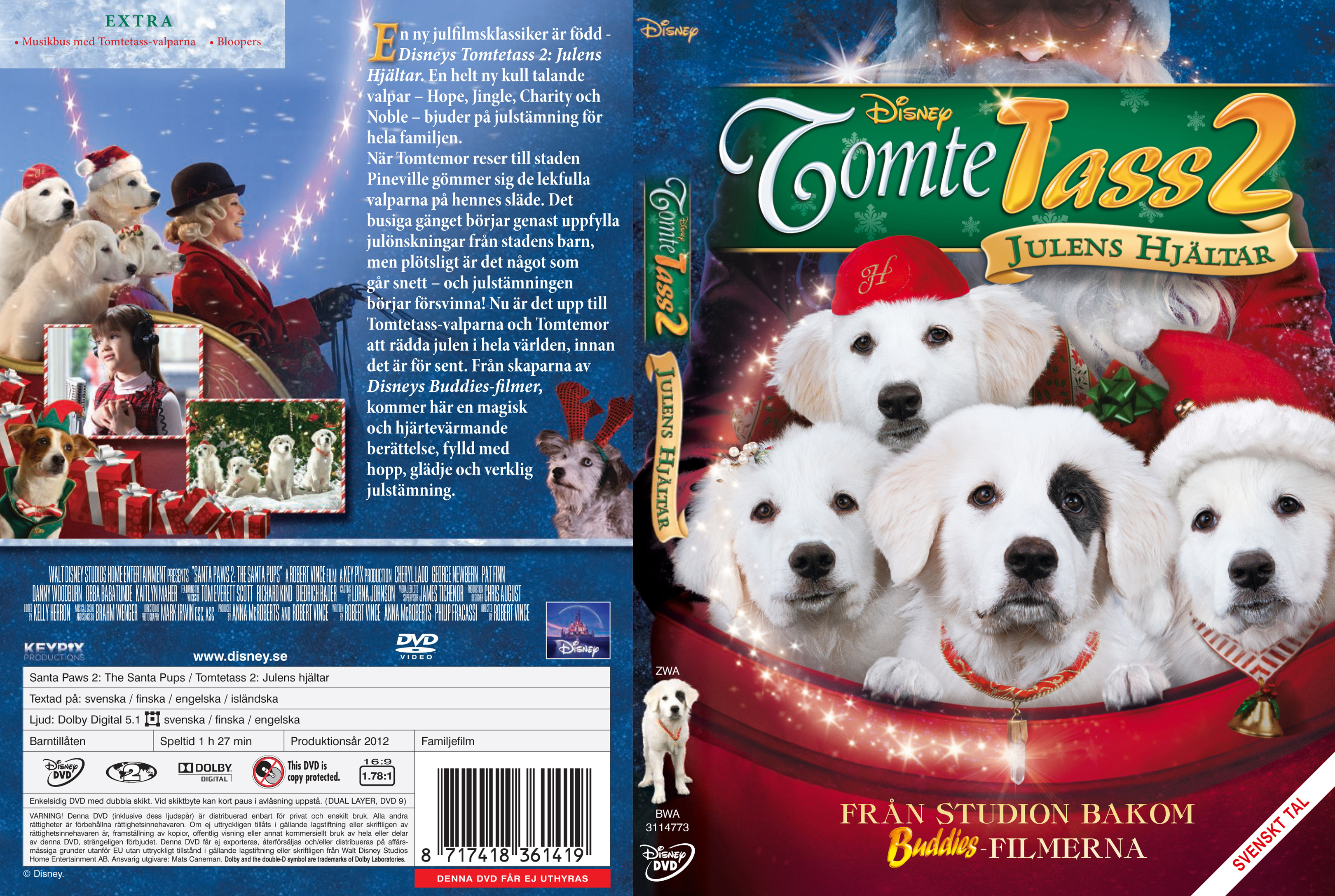 Santa Paws 2: The Santa Pups Wallpapers - Wallpaper Cave