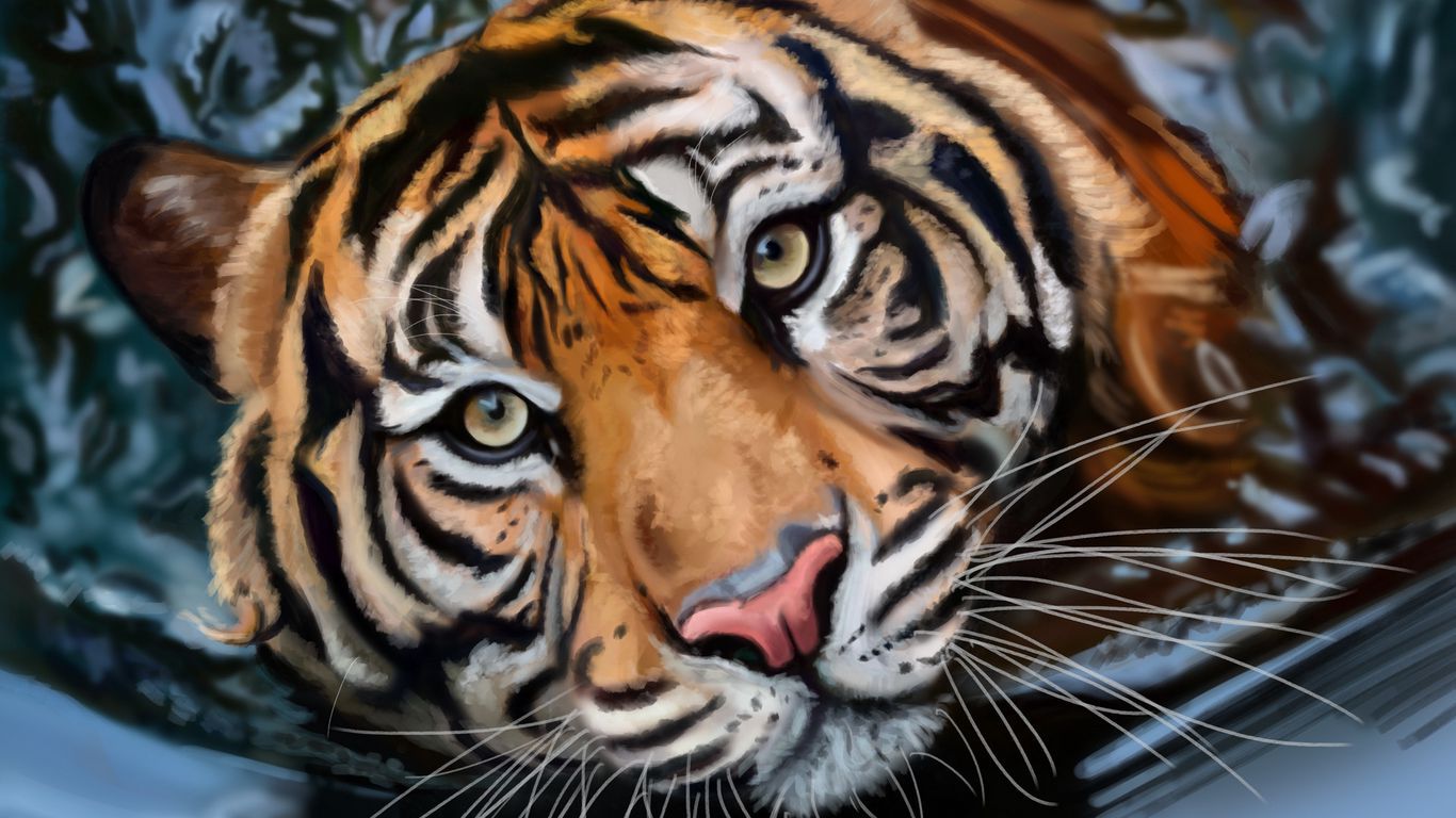 Tiger PC Wallpapers - Wallpaper Cave