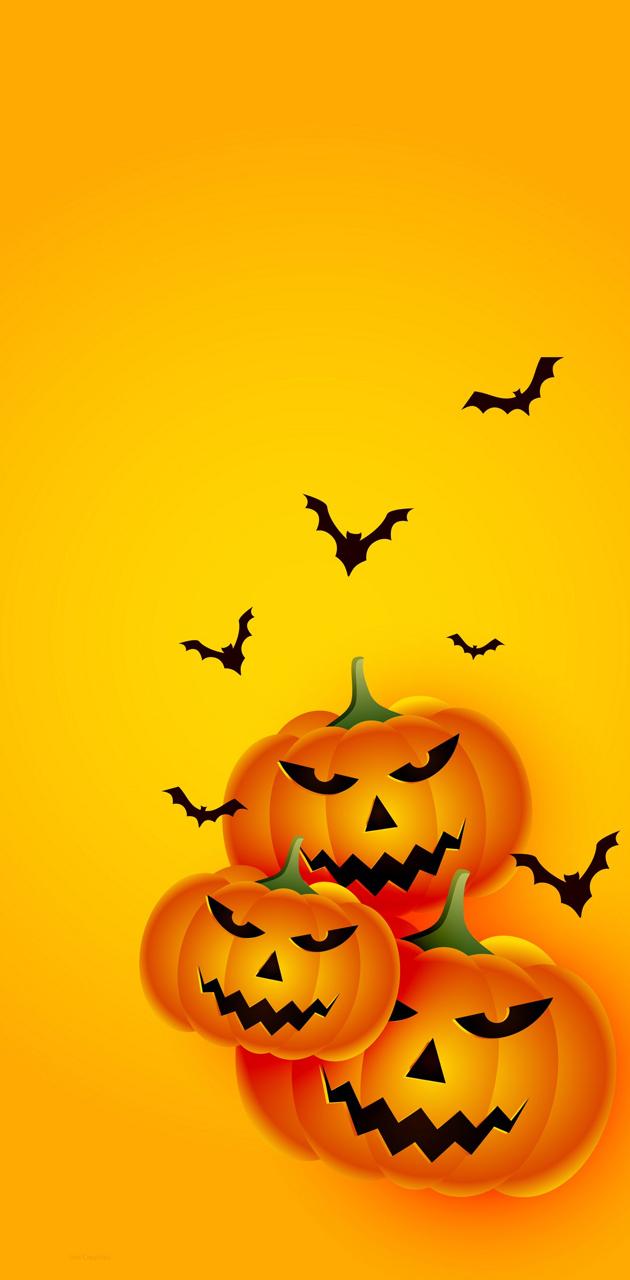 Halloween Yellow Wallpapers - Wallpaper Cave