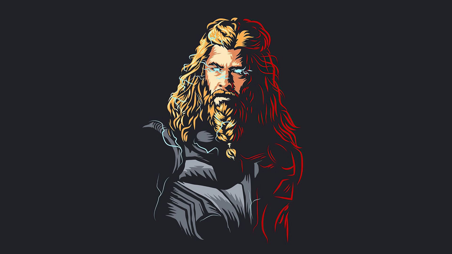 Thor Portrait Wallpapers - Wallpaper Cave