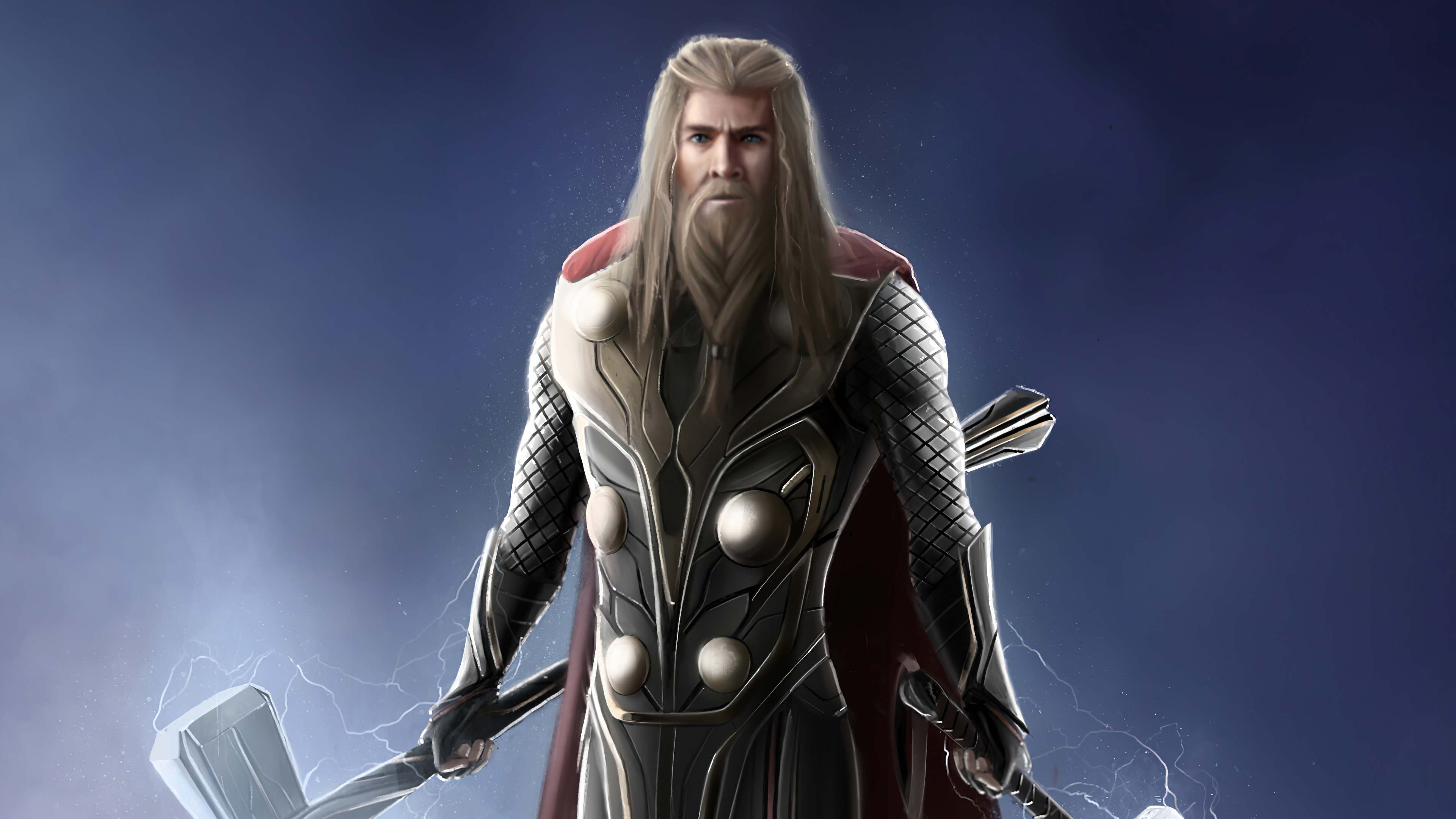 Thor Portrait Wallpapers - Wallpaper Cave