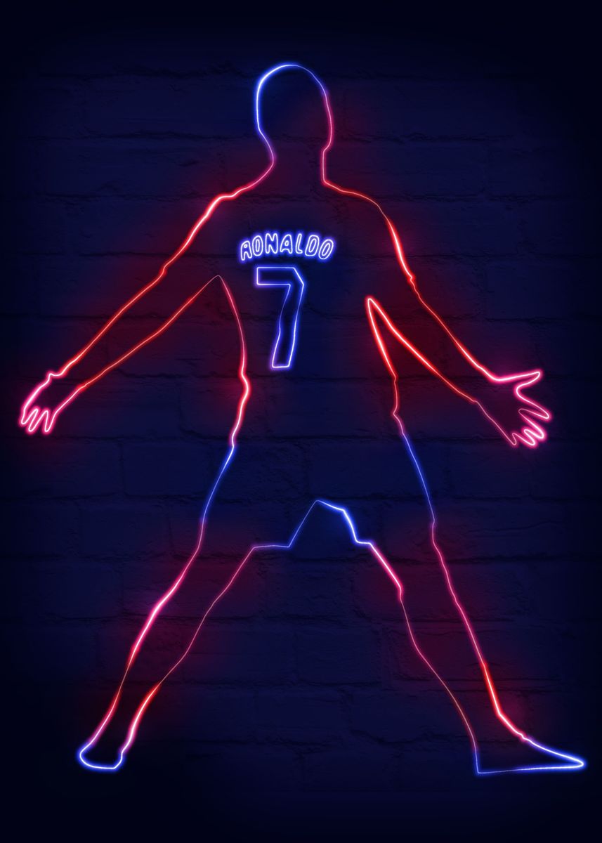 Ronaldo Neon Wallpapers - Wallpaper Cave