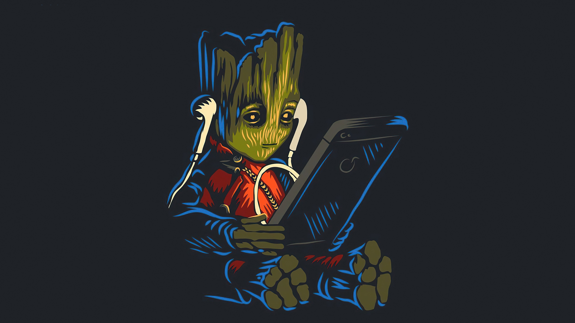 Groot Dark Wallpapers - Wallpaper Cave