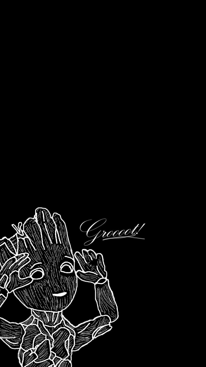 Groot Dark Wallpapers - Wallpaper Cave