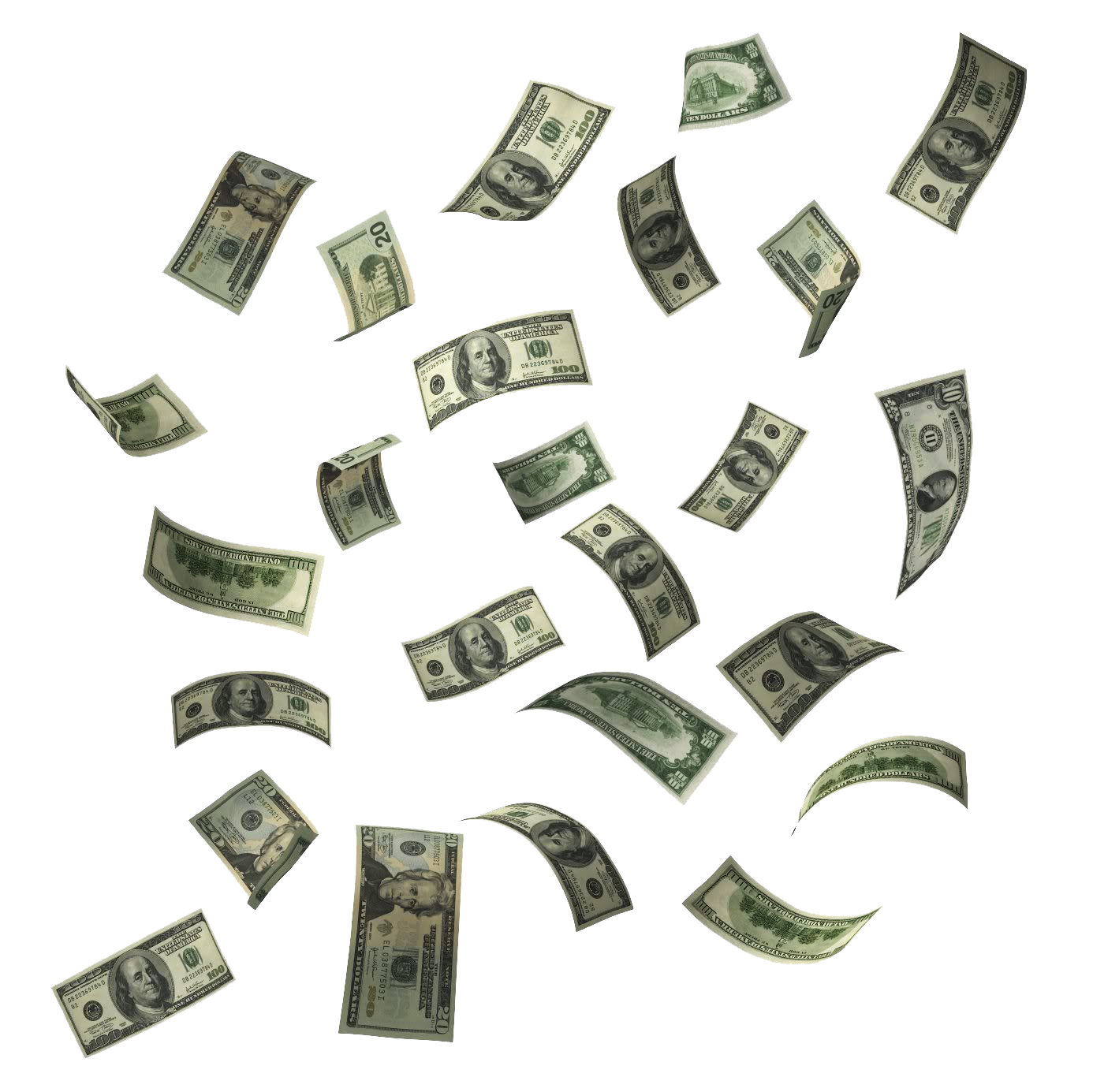 Money Falling Wallpapers - Wallpaper Cave
