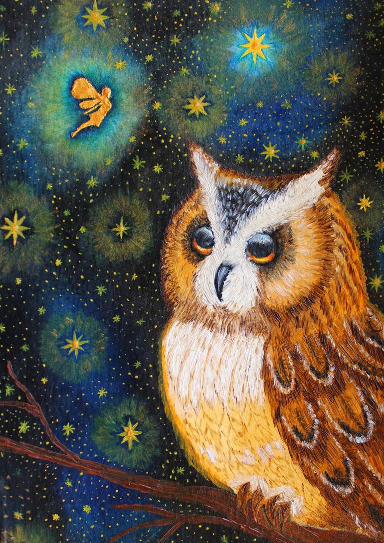 Fairy And Owls Wallpapers - Wallpaper Cave