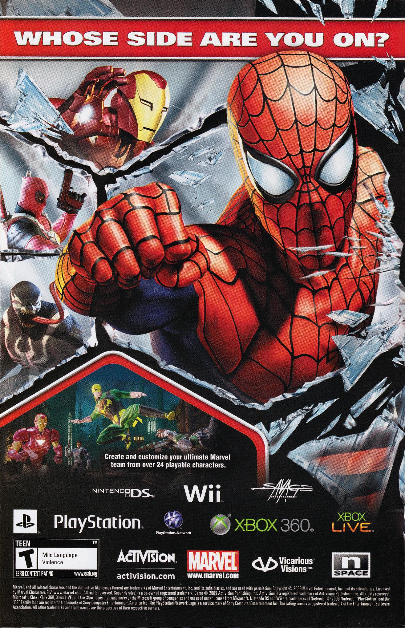 Marvel Ultimate Alliance 2 Characters Wallpapers - Wallpaper Cave