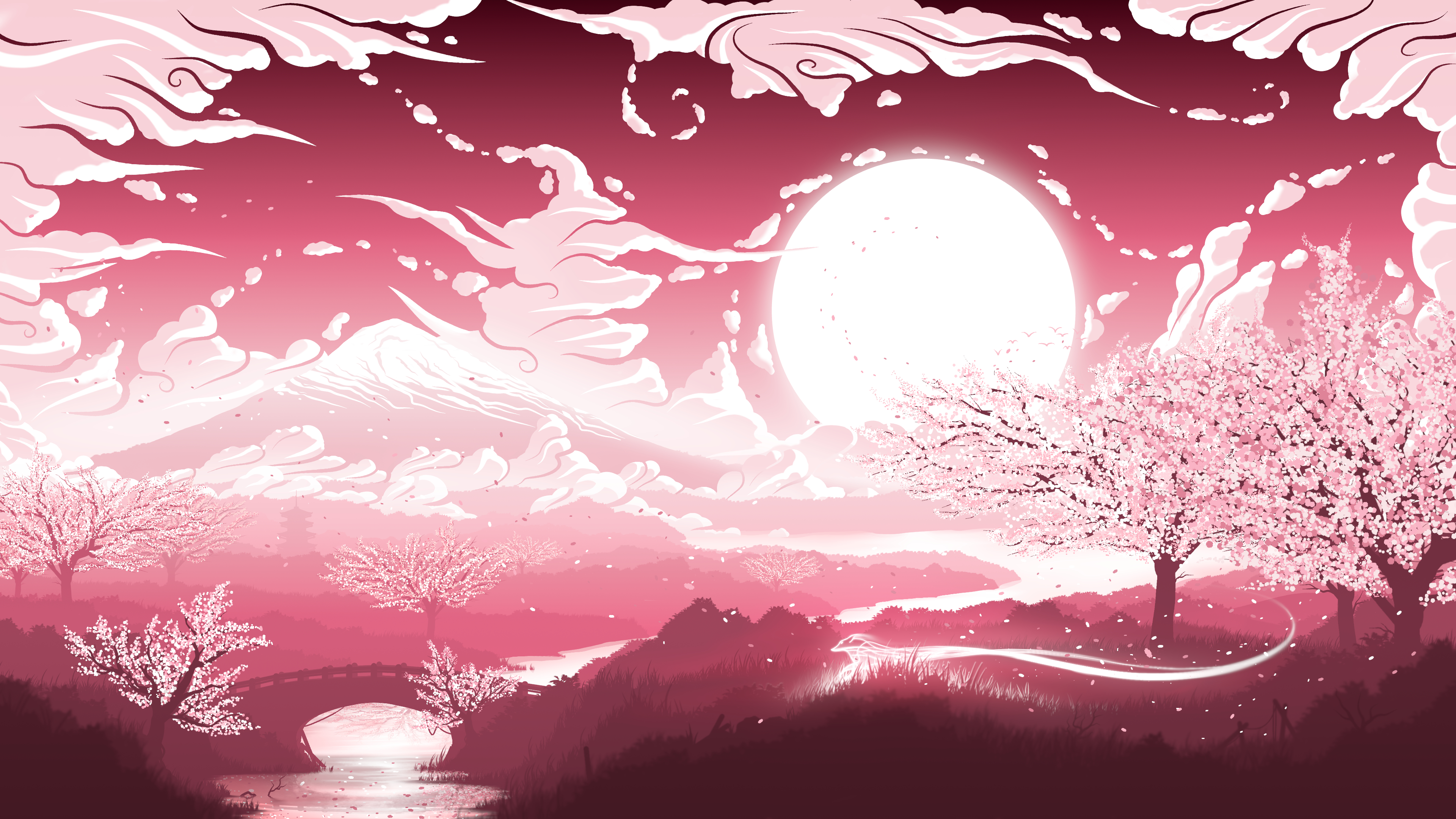 Sakura Desktop 4k Wallpapers Wallpaper Cave