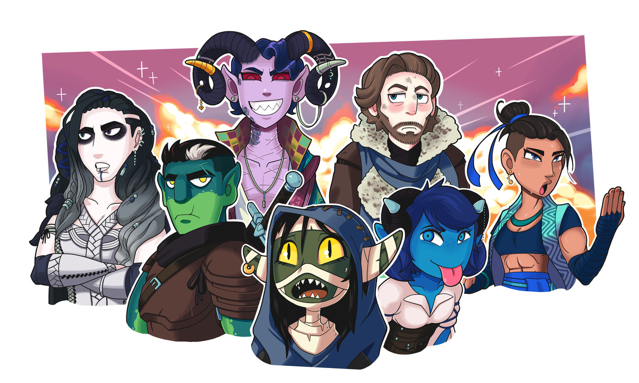 Mighty Nein Desktop Wallpapers - Wallpaper Cave