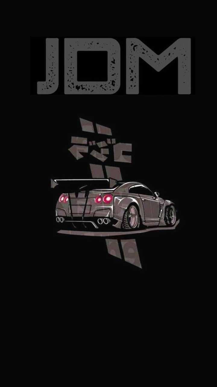 Black JDM Cartoon Wallpapers - Wallpaper Cave