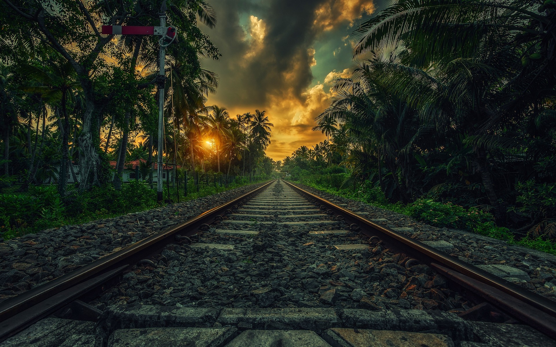 Sunset Train Wallpapers - Wallpaper Cave