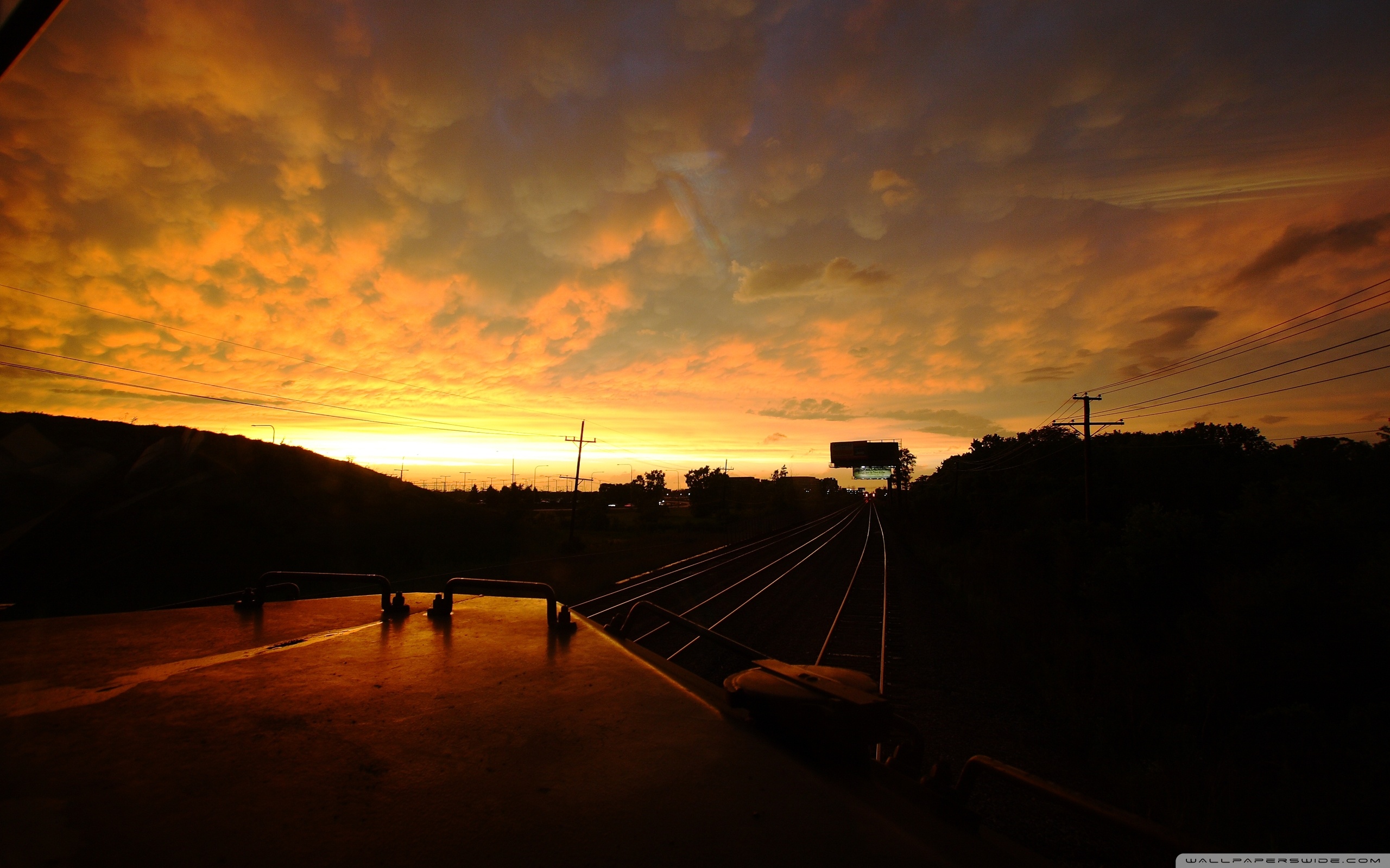 Sunset Train Wallpapers - Wallpaper Cave