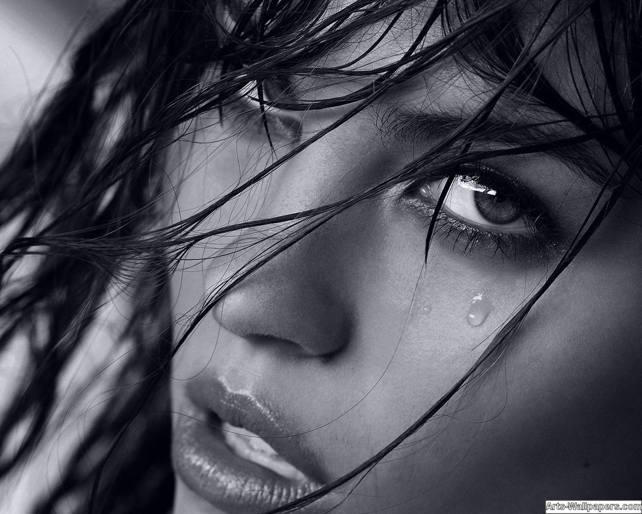 Dark Women Face Wallpapers - Wallpaper Cave