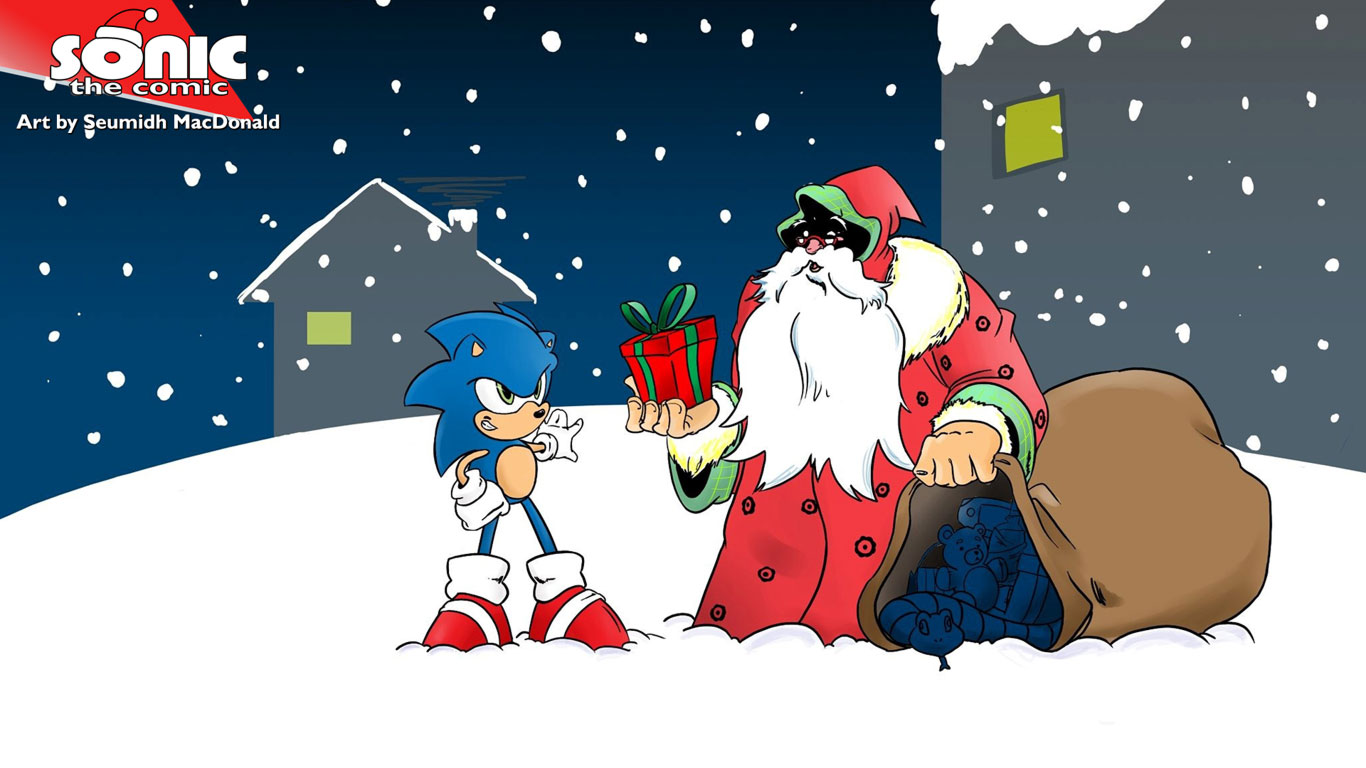 Sonic Xmas Wallpapers - Wallpaper Cave