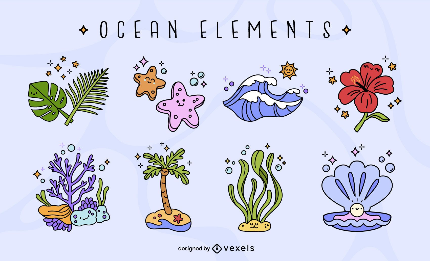 Summer Beach Elements Wallpapers - Wallpaper Cave