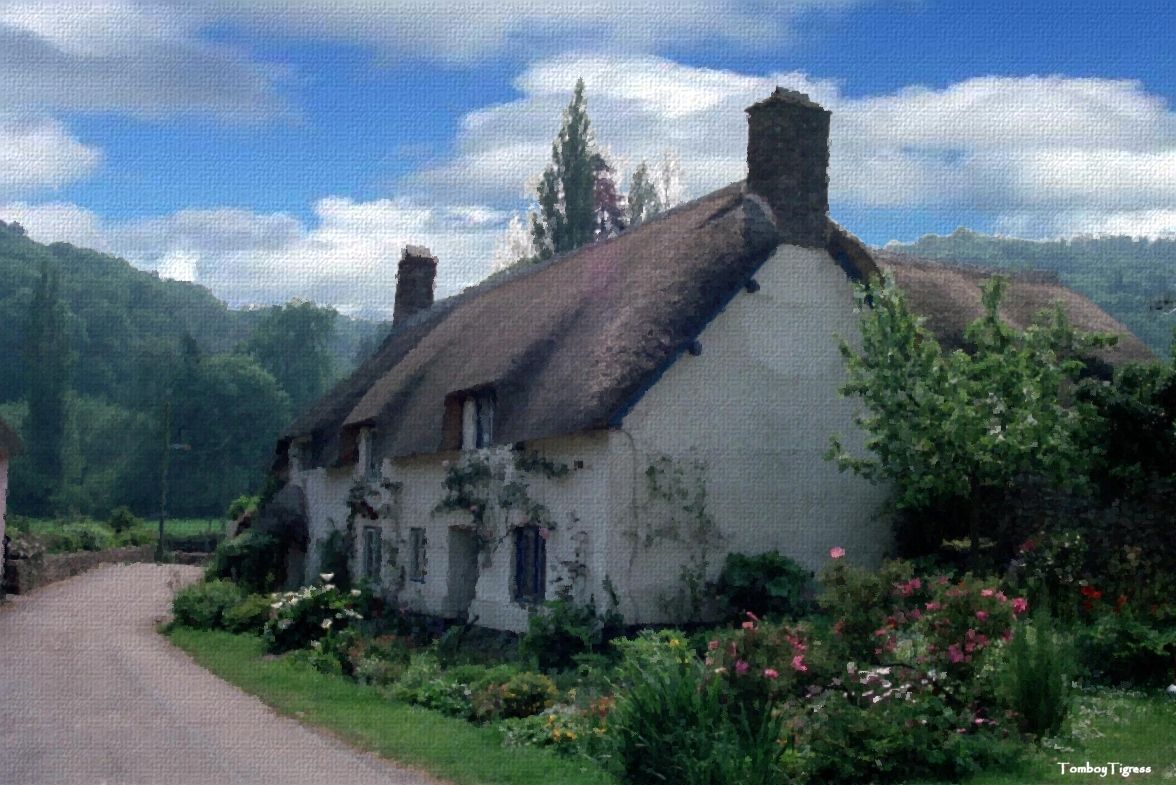 Pretty Countryside Cottage Wallpapers - Wallpaper Cave