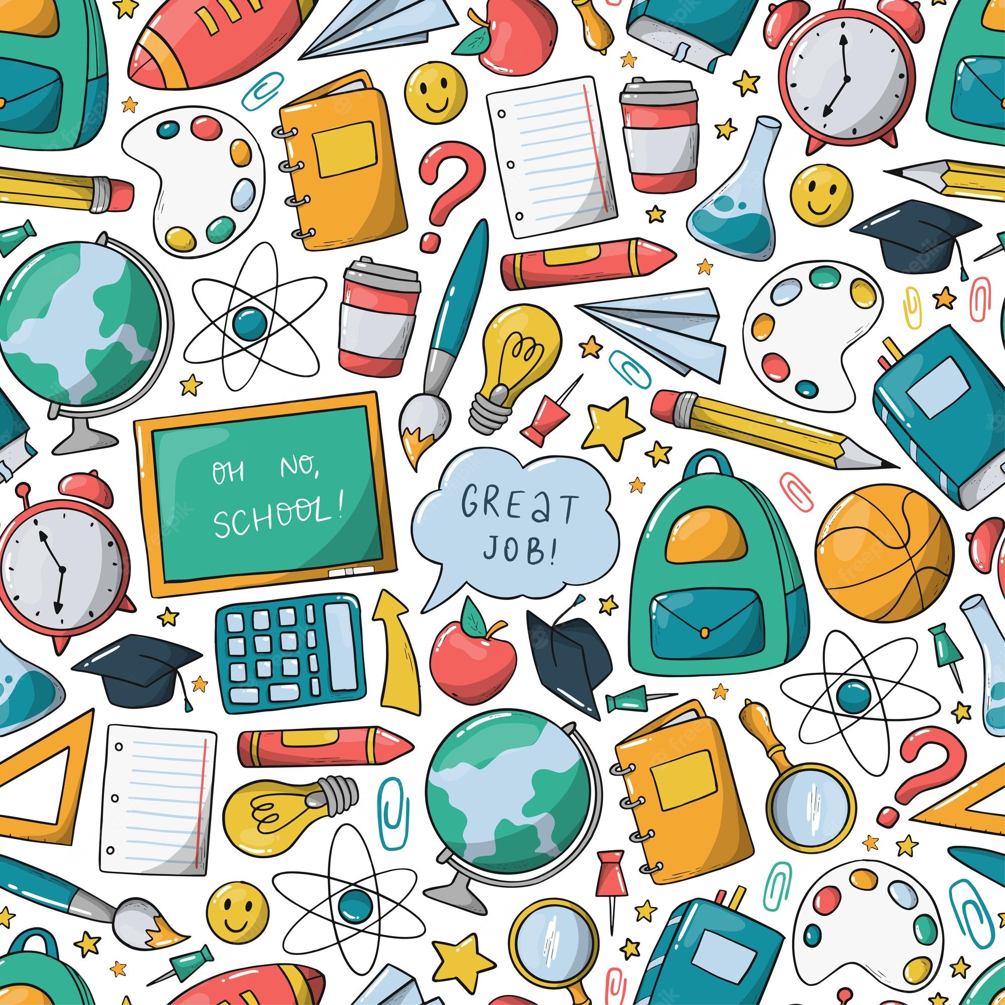 Cute Back To School Wallpapers Wallpaper Cave
