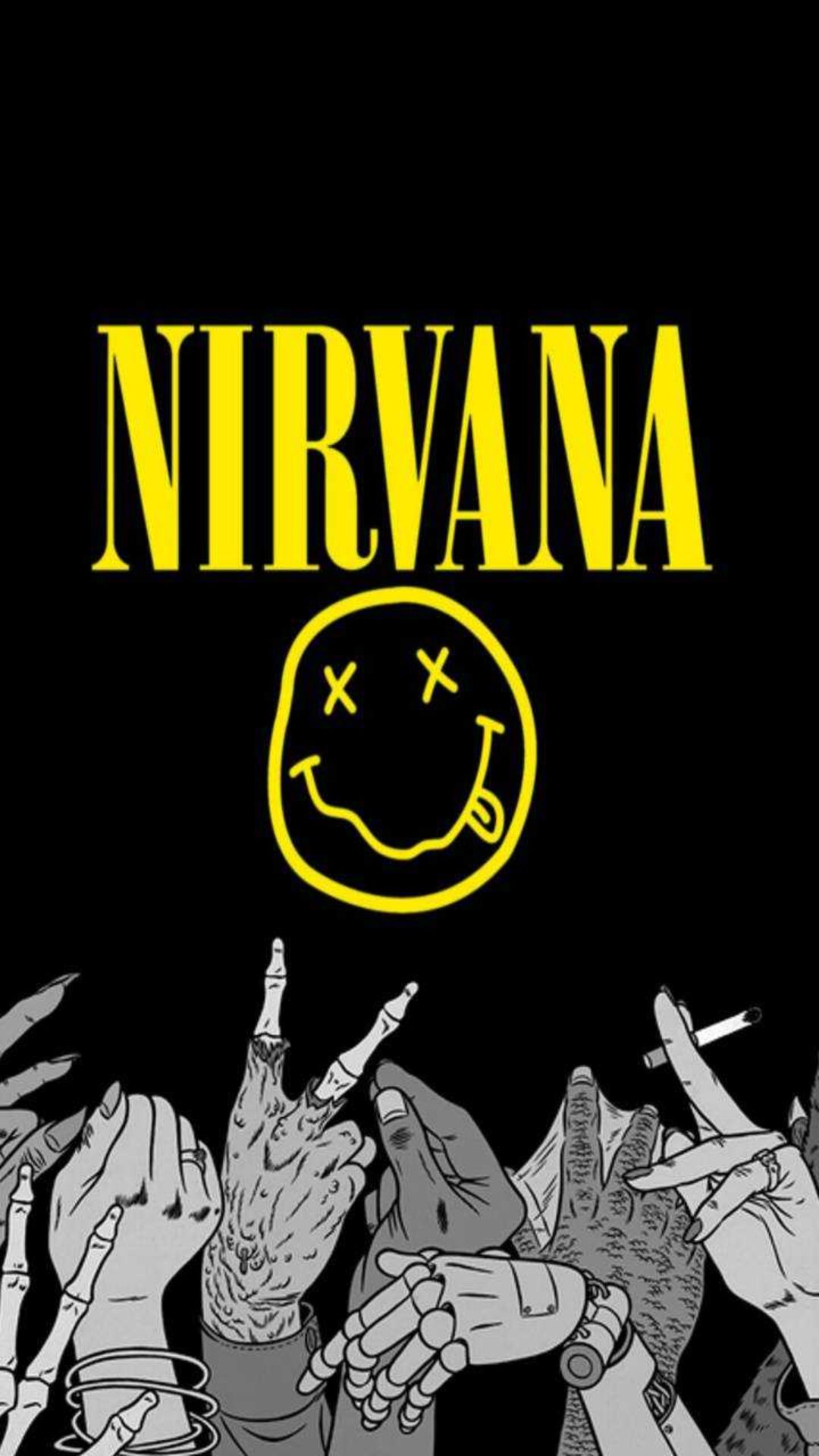 Nirvana Phone Wallpapers - Wallpaper Cave