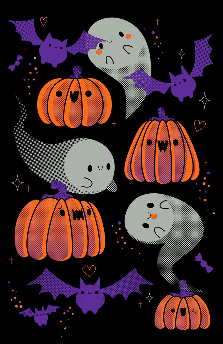 Vintage Halloween Ghost Wallpapers - Wallpaper Cave