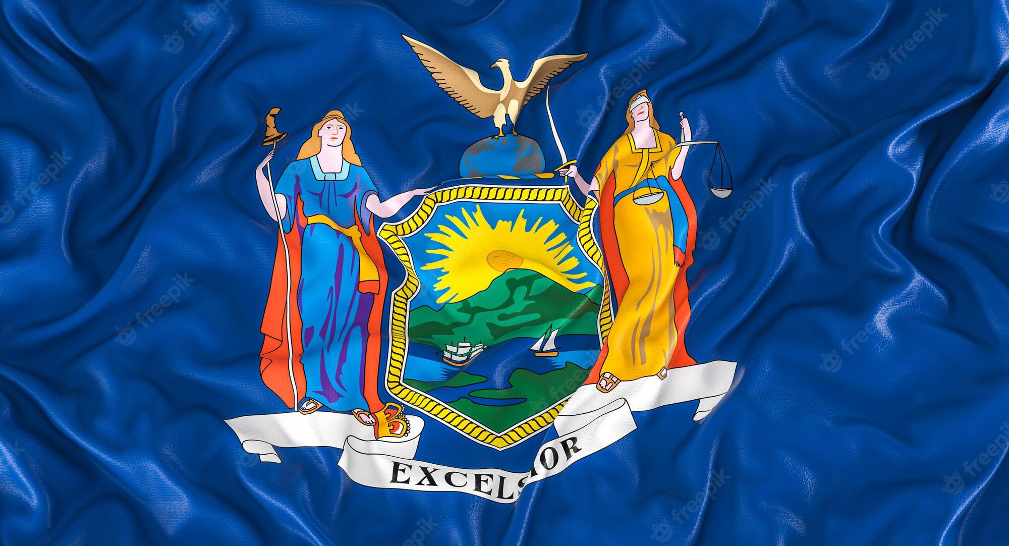 New York Flag Wallpapers - Wallpaper Cave