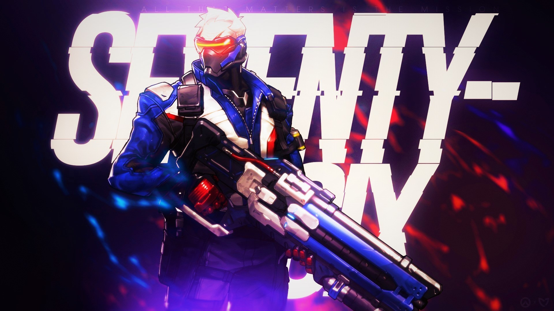 Red Blue Gaming Wallpapers - Wallpaper Cave