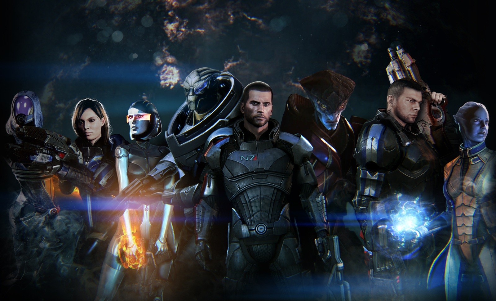 Mass Effect Characters Wallpapers - Wallpaper Cave