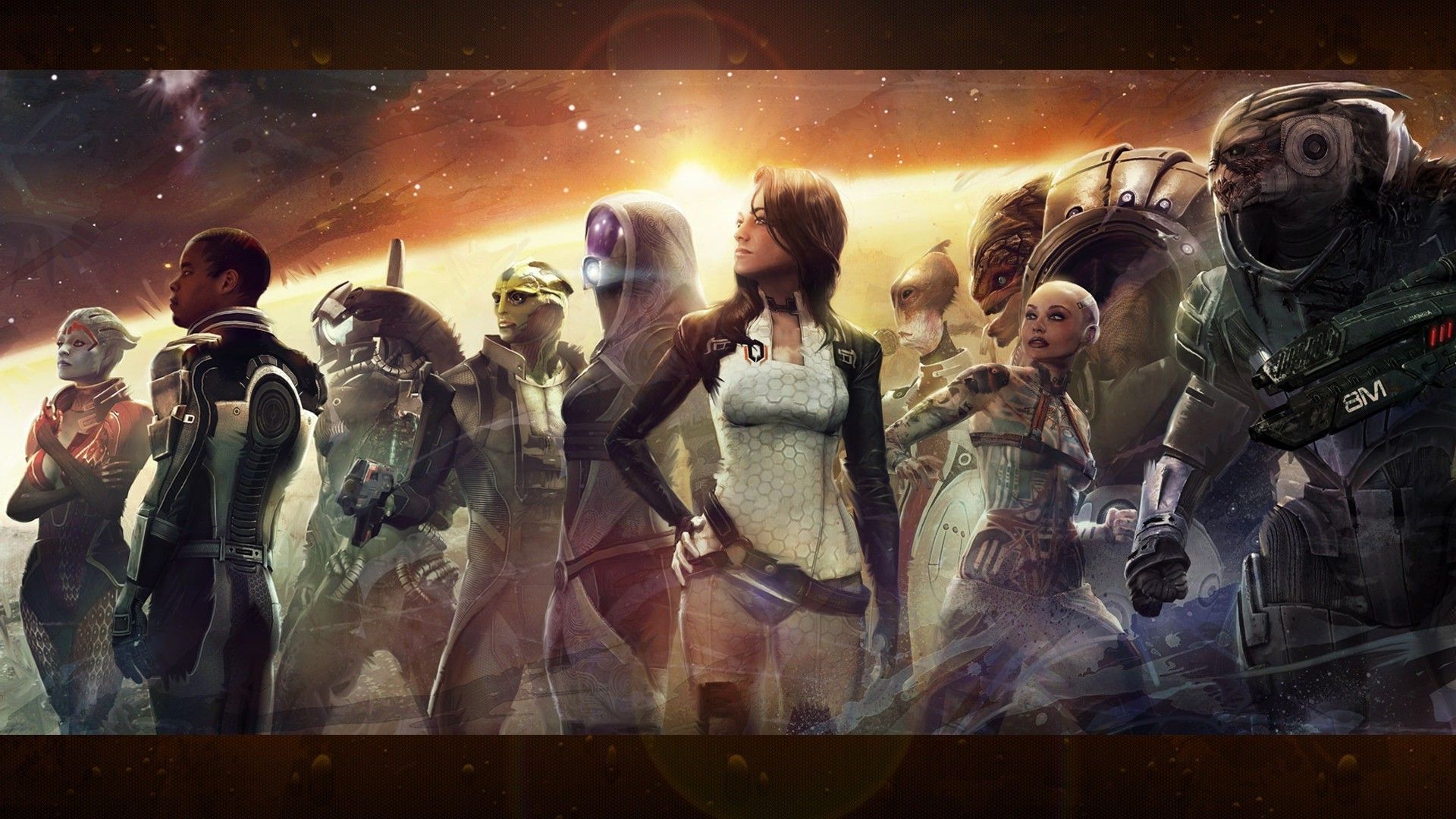 Mass Effect Characters Wallpapers - Wallpaper Cave