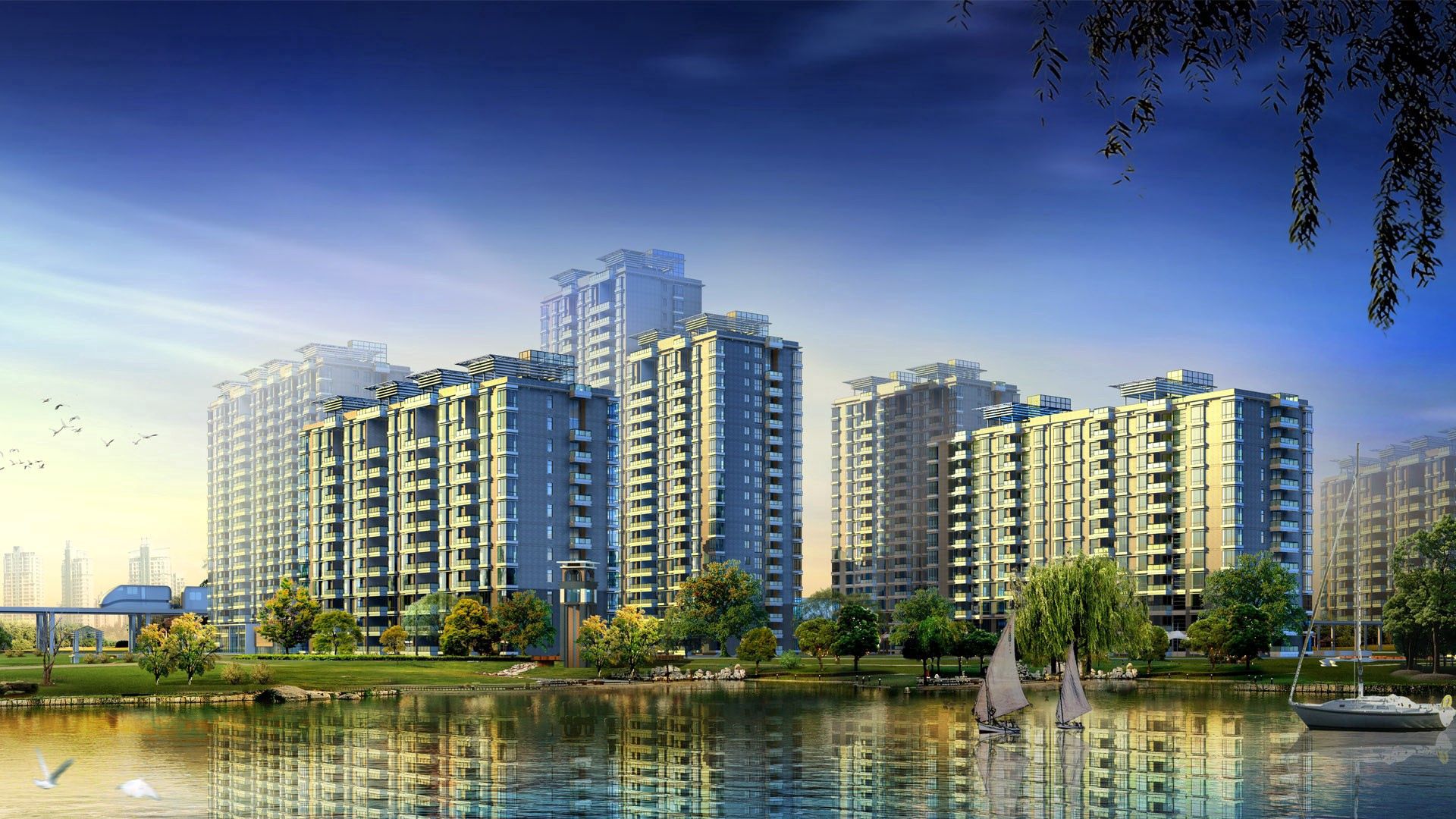 Urban Landscape Wallpapers - Wallpaper Cave