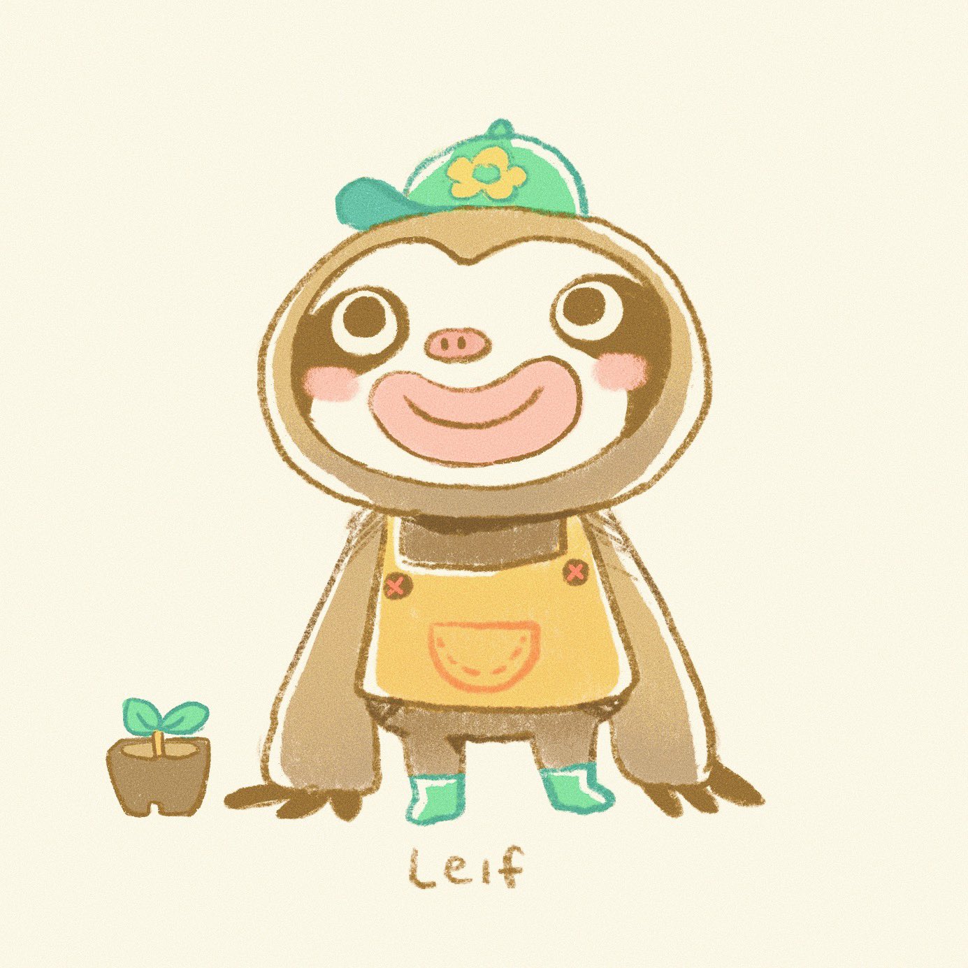 Leif Animal Crossing Wallpapers - Wallpaper Cave
