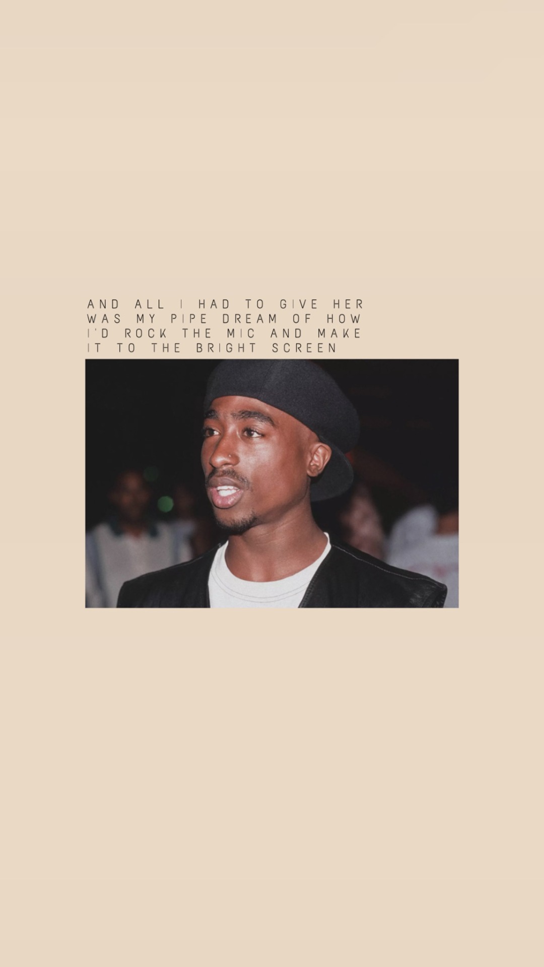 Tupac iPhone Aesthetic Wallpapers - Wallpaper Cave