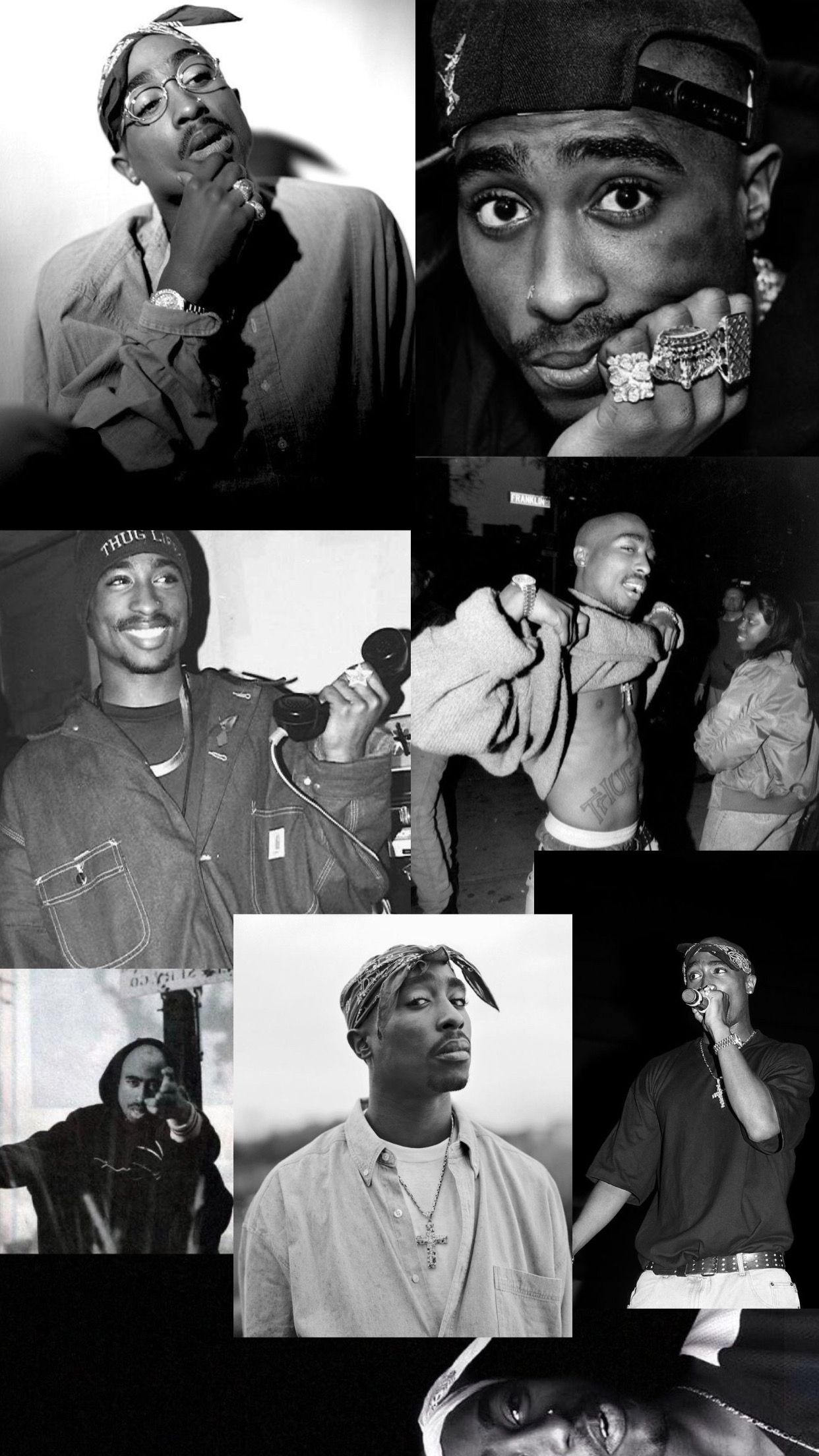 Tupac iPhone Aesthetic Wallpapers - Wallpaper Cave