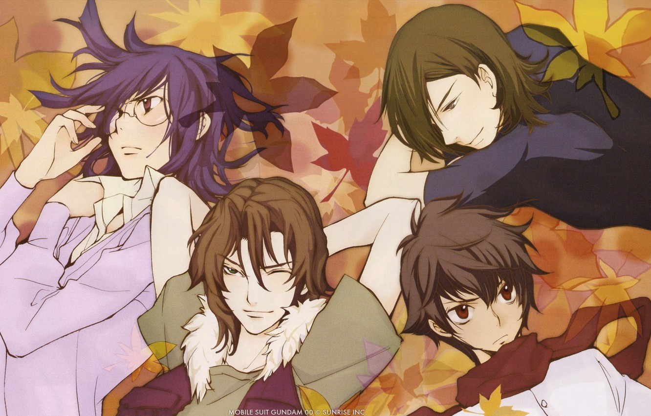 Four Anime Friends Boys Wallpapers - Wallpaper Cave