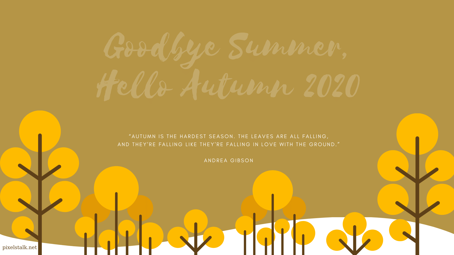 Hello Fall, Goodbye Summer Wallpapers - Wallpaper Cave