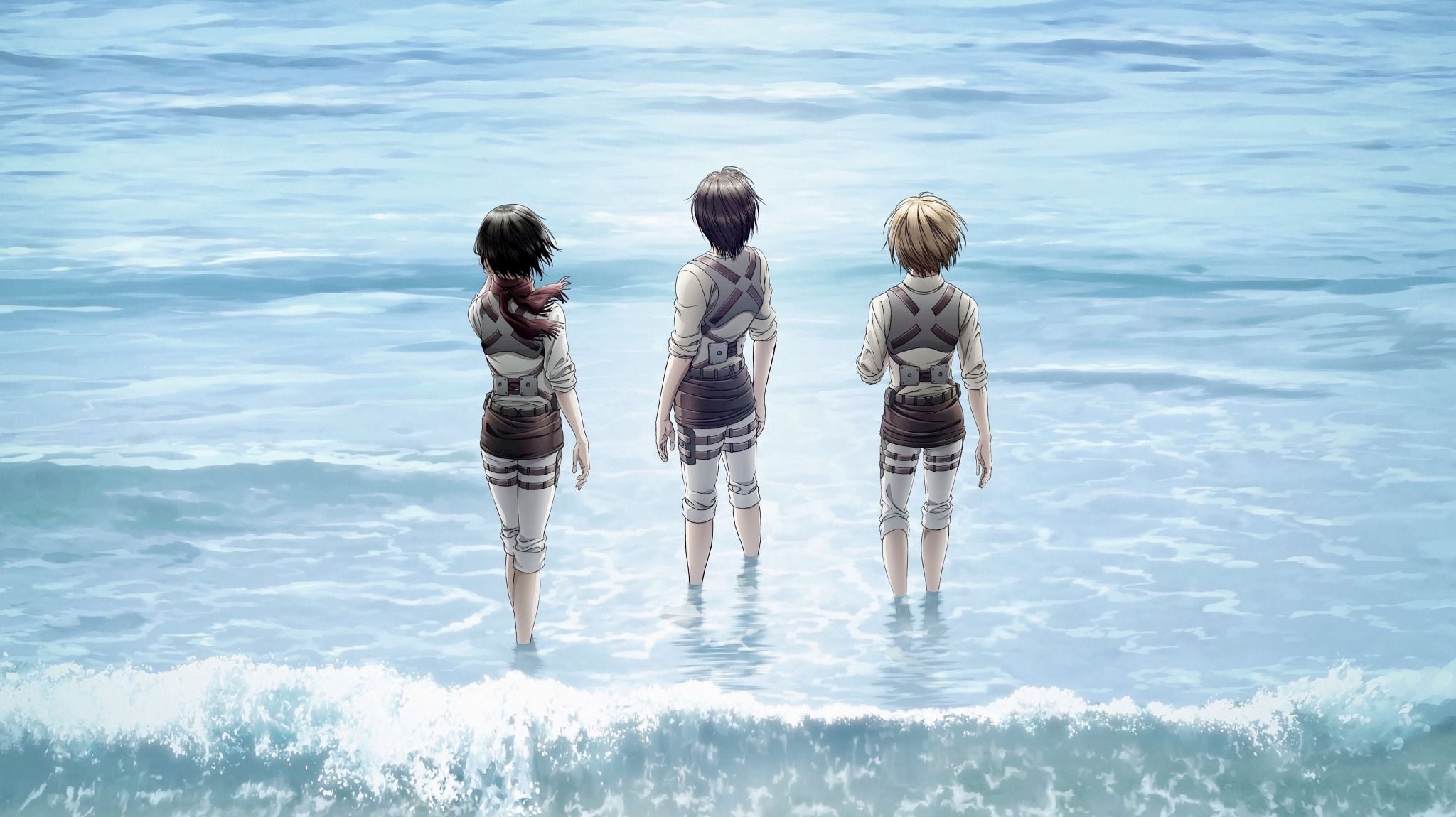 Attack On Titan Ocean Wallpapers - Wallpaper Cave