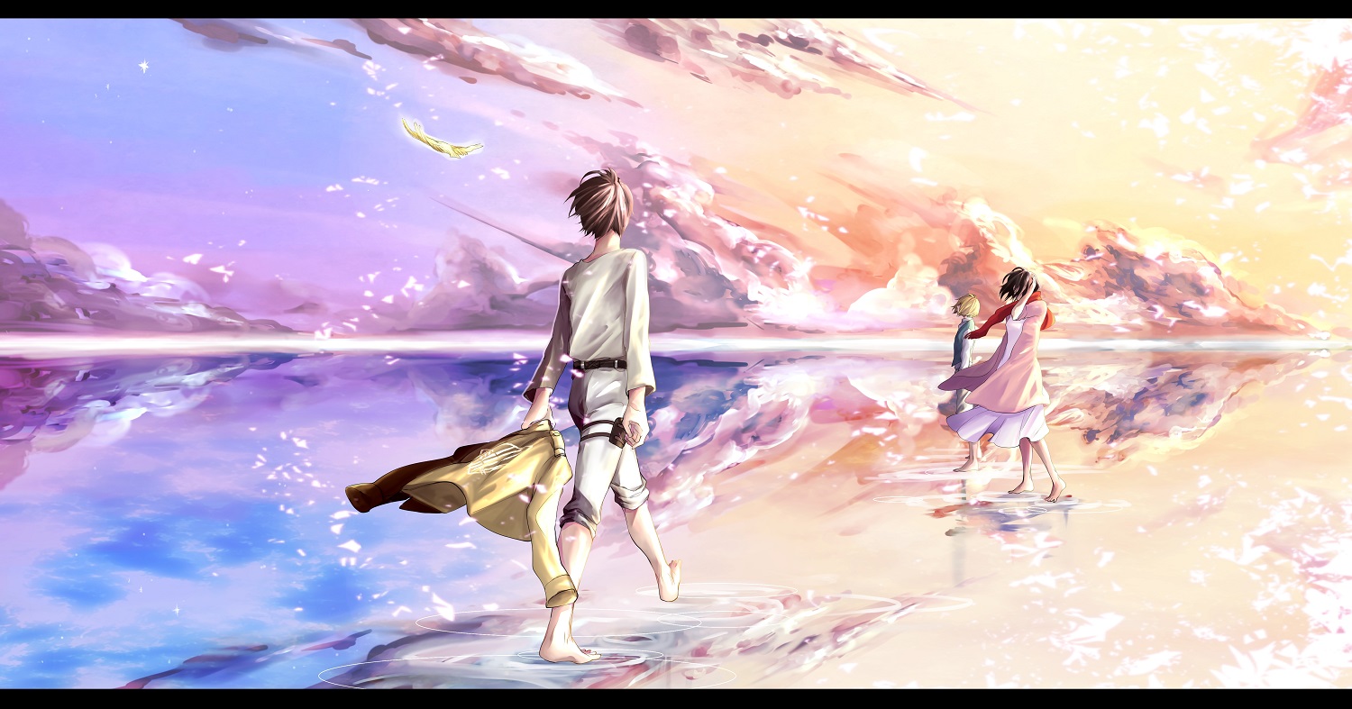 Attack On Titan Ocean Wallpapers - Wallpaper Cave