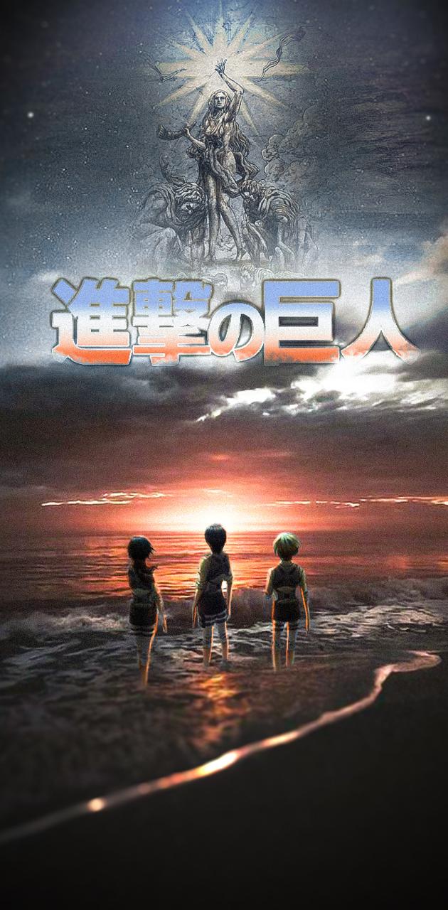 Attack On Titan Ocean Wallpapers - Wallpaper Cave