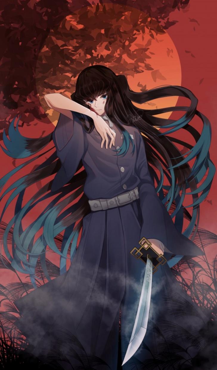 Black Demon Slayer Wallpapers - Wallpaper Cave
