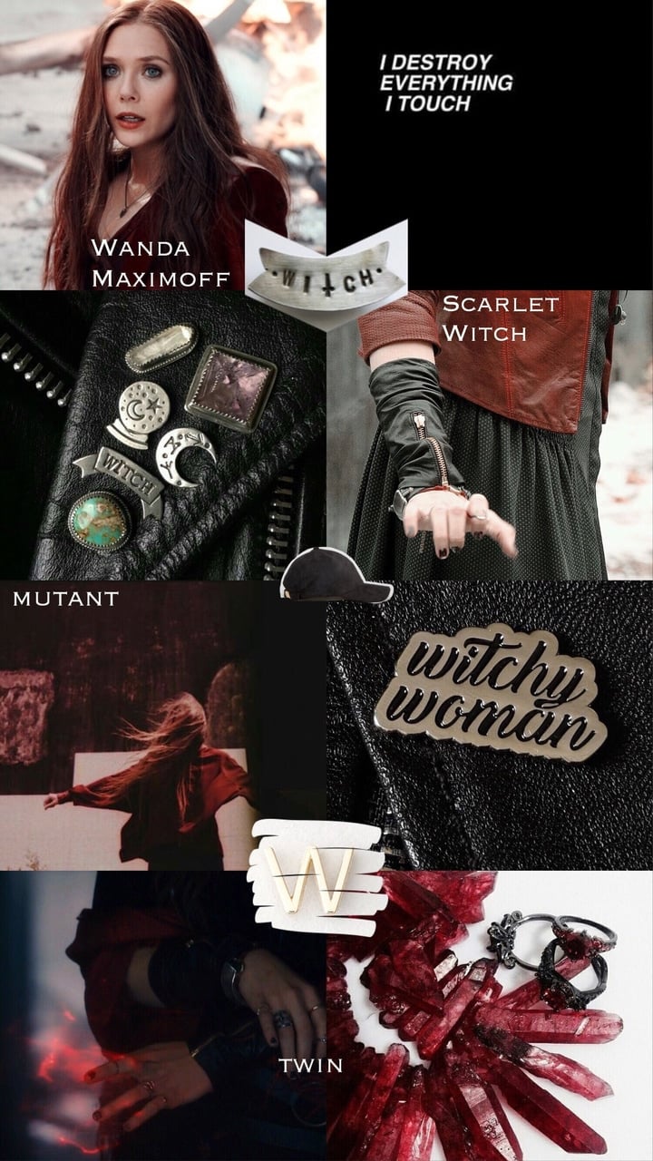 Wanda Maximoff Aesthetic Wallpapers - Wallpaper Cave