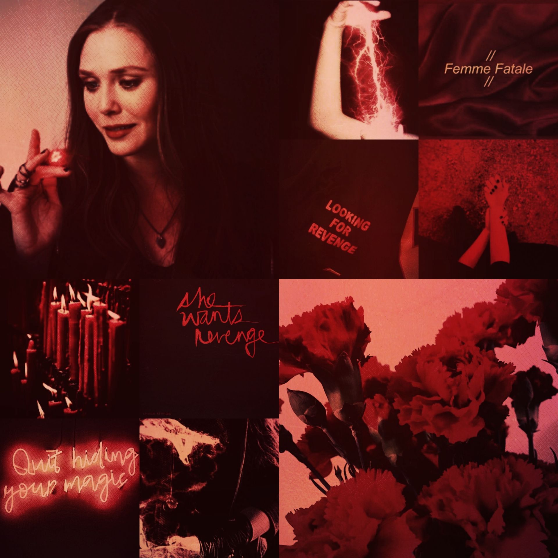 Wanda Maximoff Aesthetic Wallpapers - Wallpaper Cave