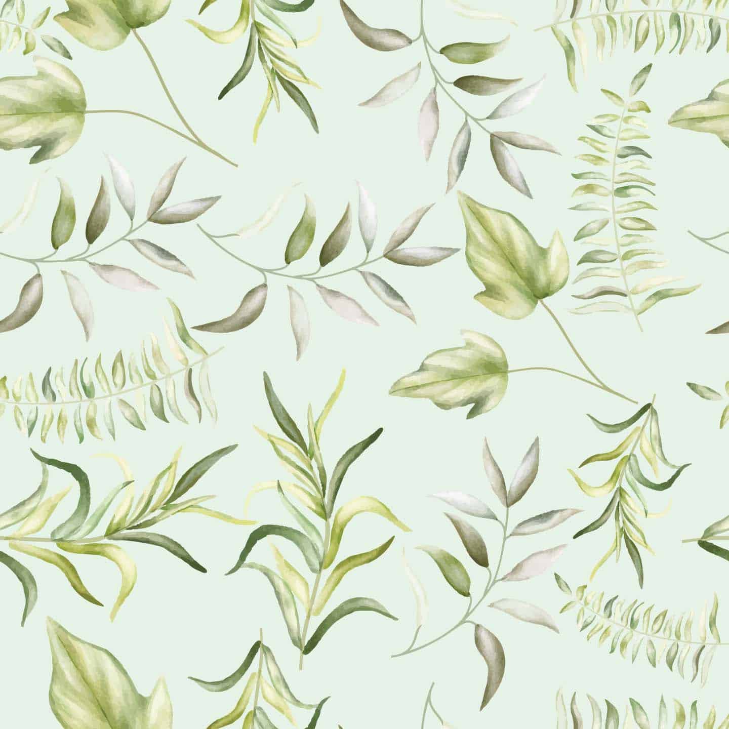Spring Leaves Pattern Wallpapers - Wallpaper Cave