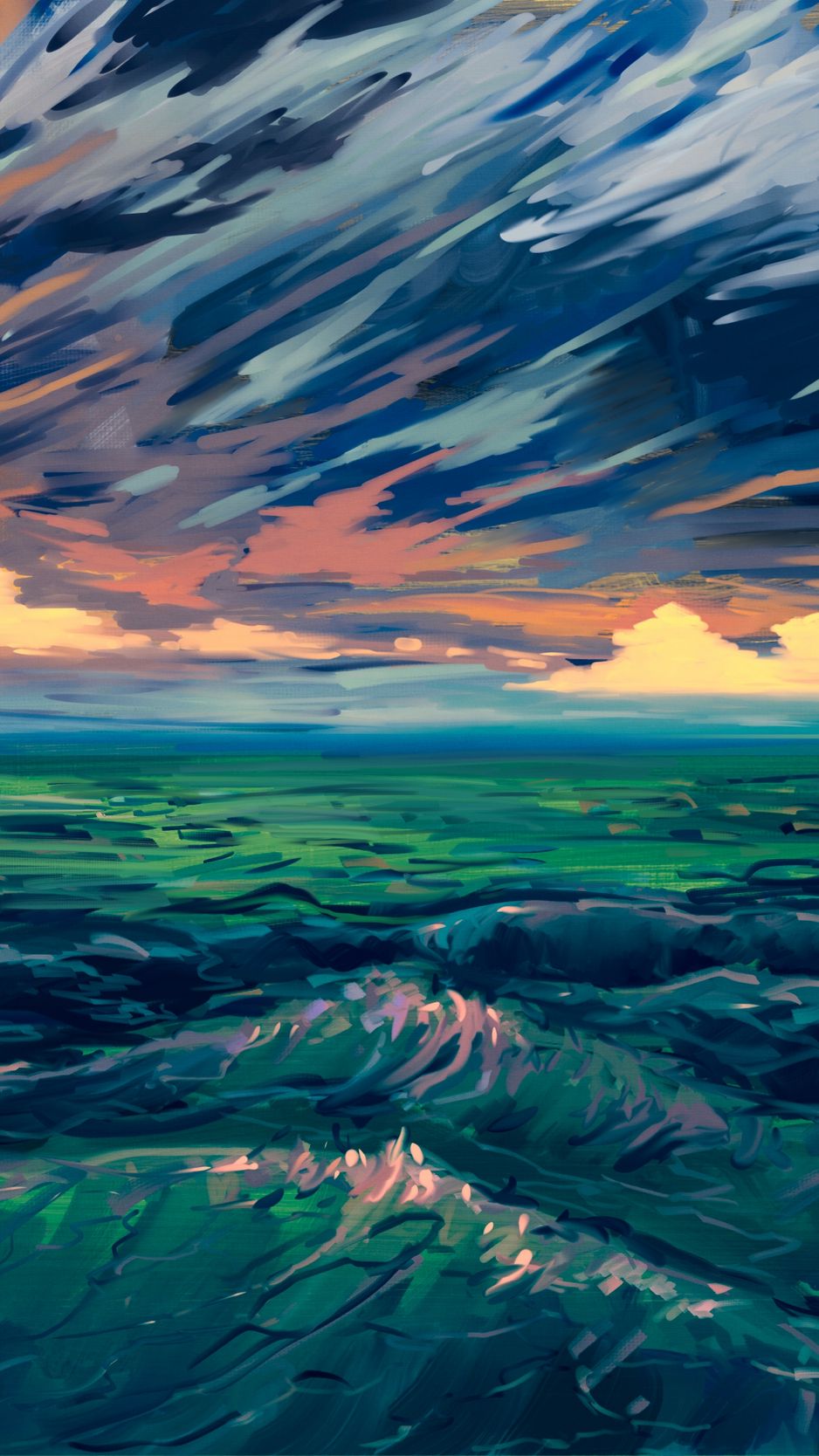 Sea Painting Wallpapers - Wallpaper Cave