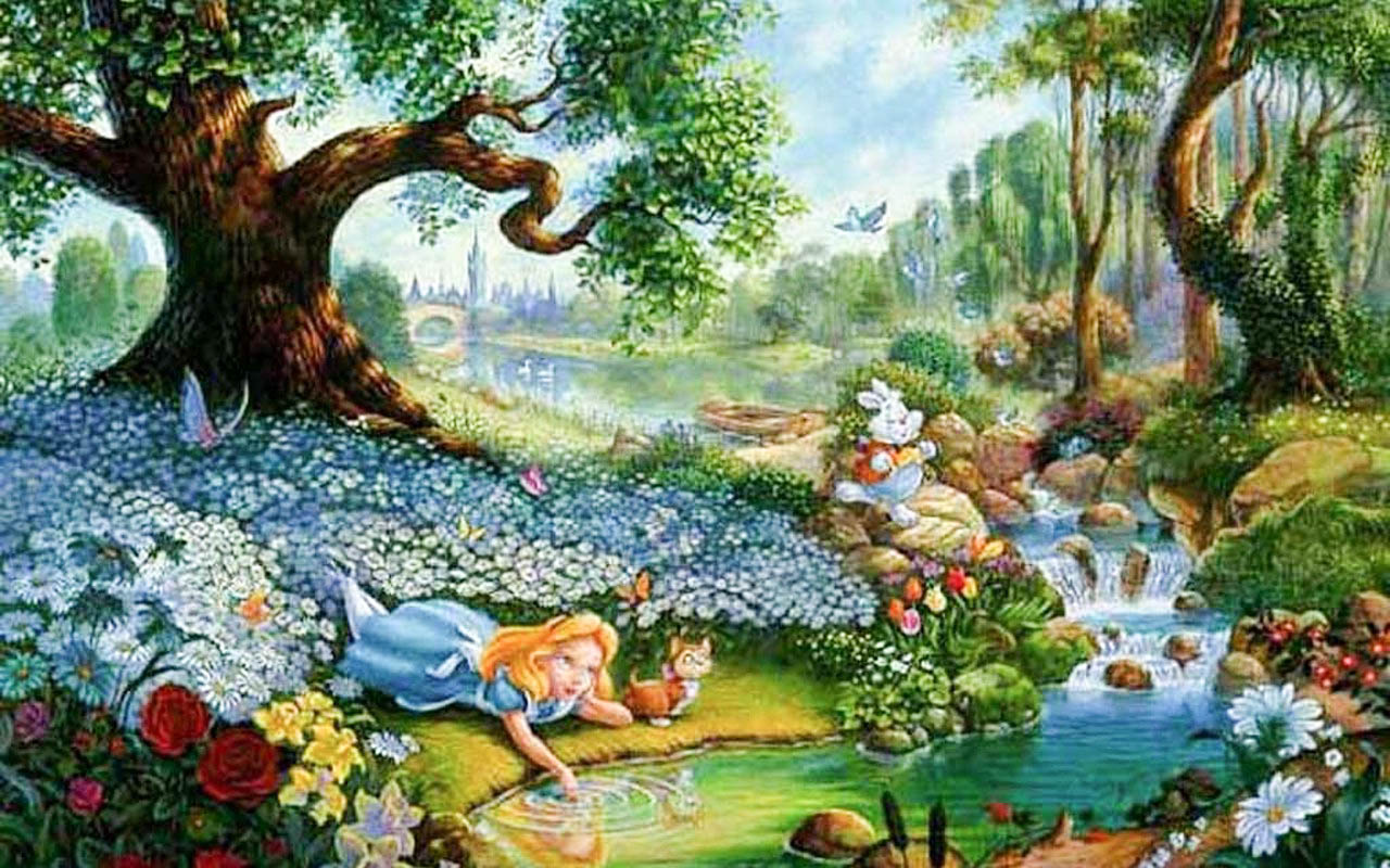 Wonderland Wallpaper Hd