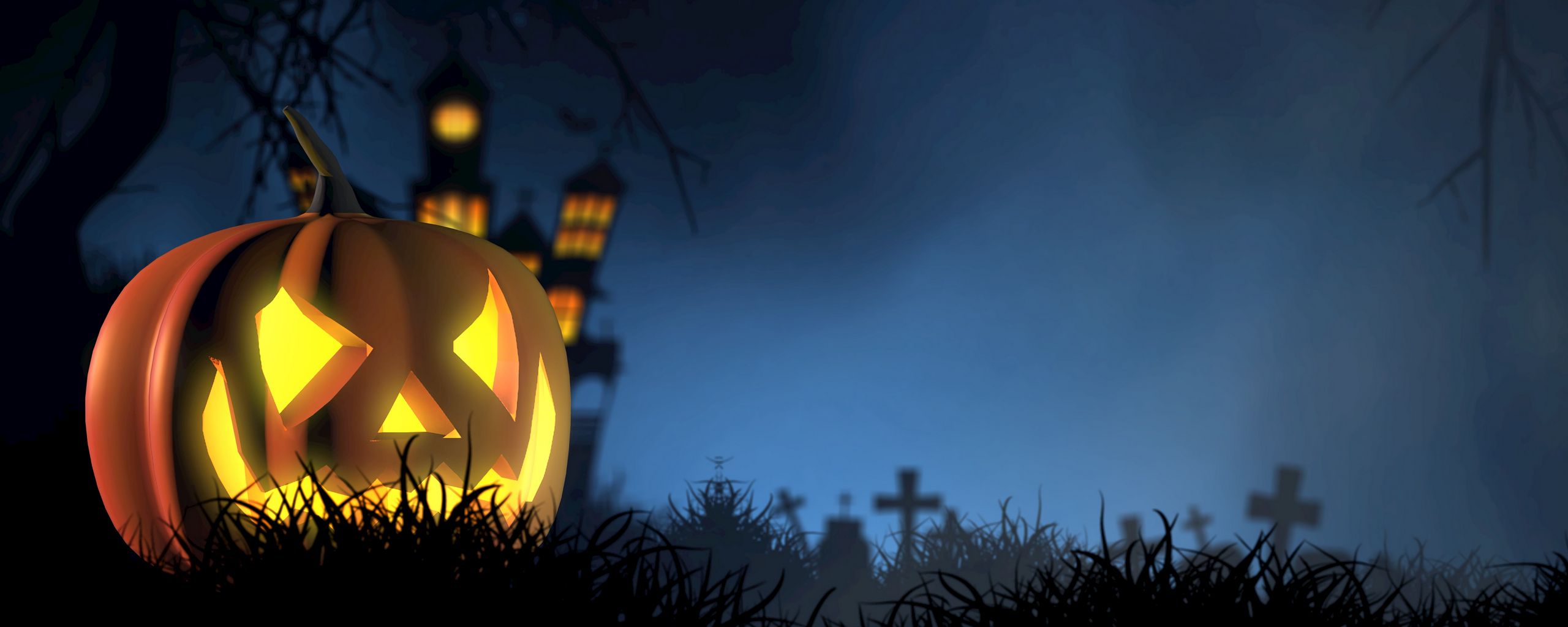 Ultra Wide Halloween Wallpapers - Wallpaper Cave