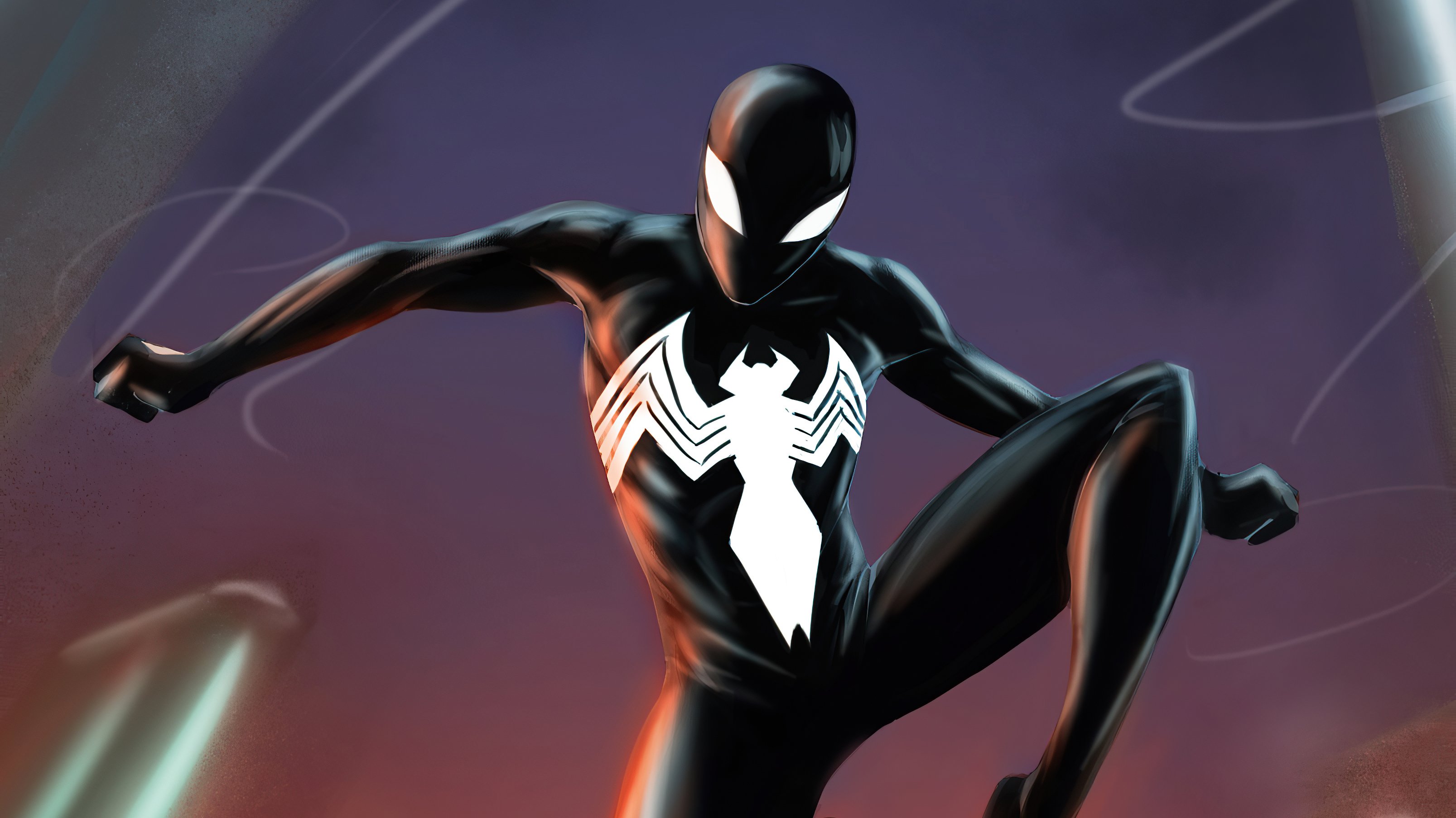 Spider-Man Symbiote Costume Comic 4k Desktop Wallpapers - Wallpaper Cave