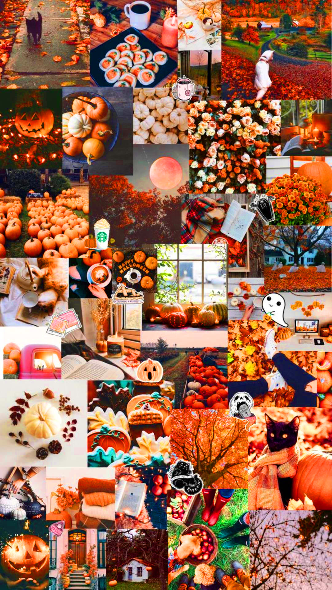 Cute Autumn Collage Wallpapers - Wallpaper Cave