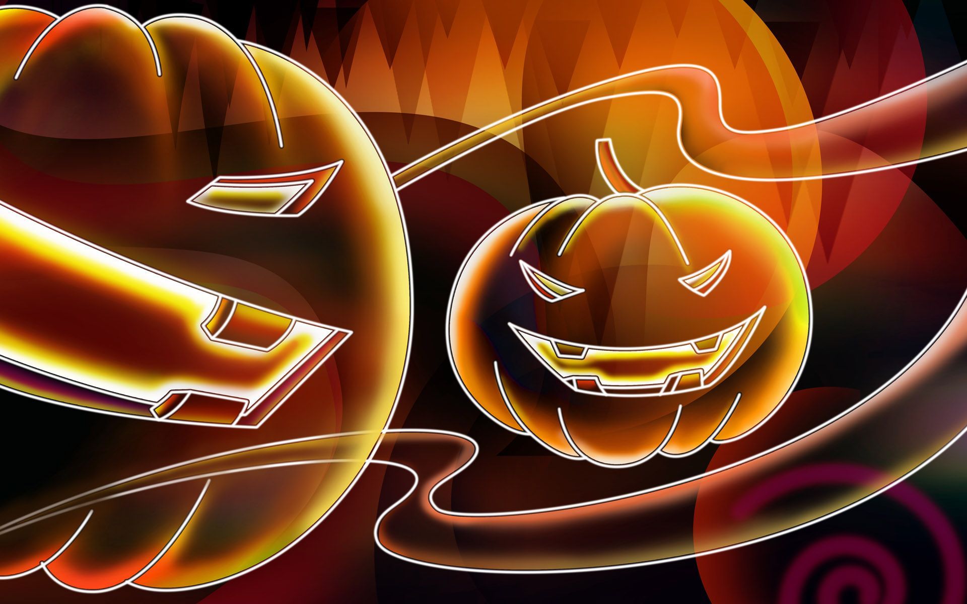 Neon Halloween Spooky Wallpapers - Wallpaper Cave
