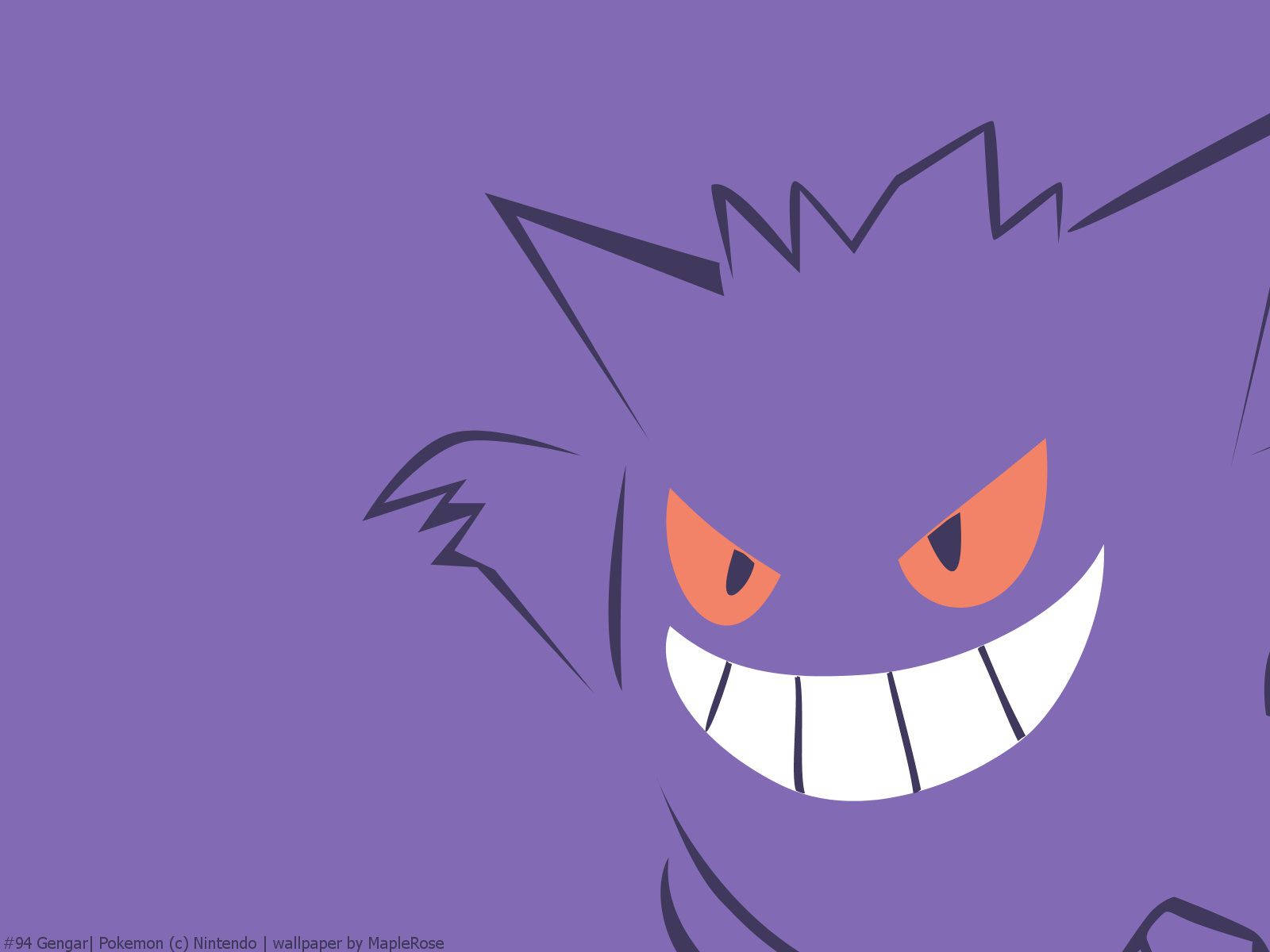 Gengar Aesthetic Wallpapers - Wallpaper Cave