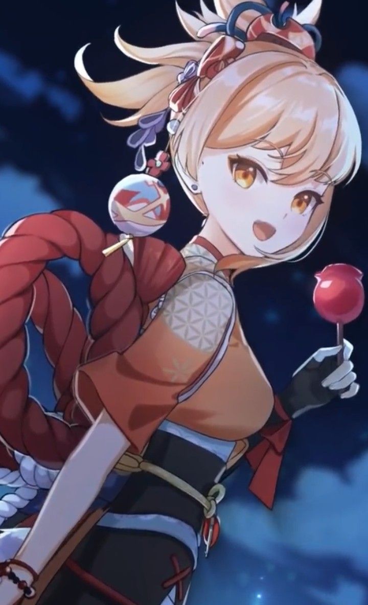 Cute Yoimiya Wallpapers - Wallpaper Cave